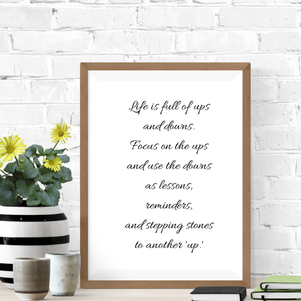 Life's Stepping Stones Inspiration Poster - Ihsaan Home Academy Shop
